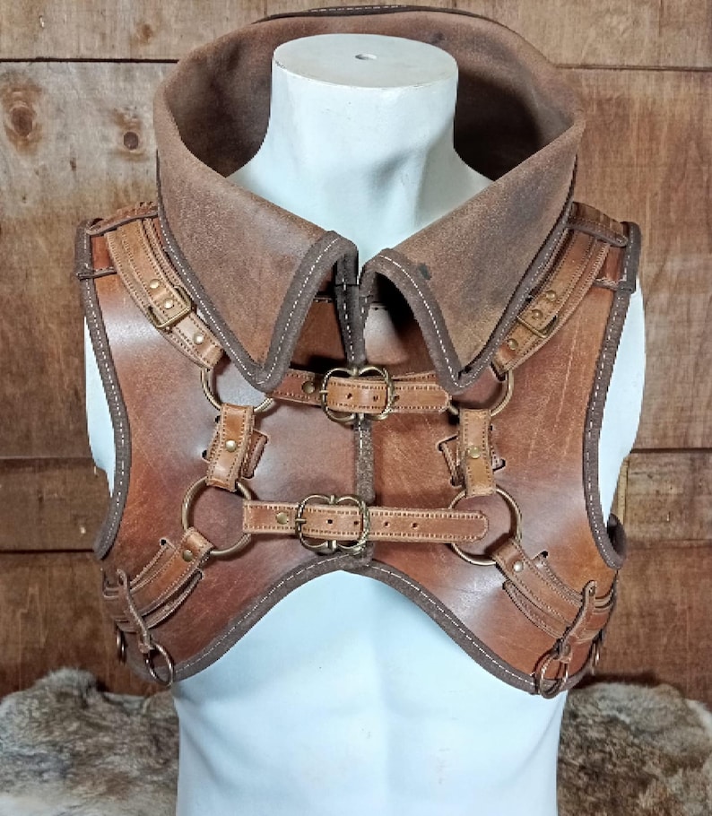 Leather Armor Pattern | LARP Warrior | Easy to Make Leatherworking ...