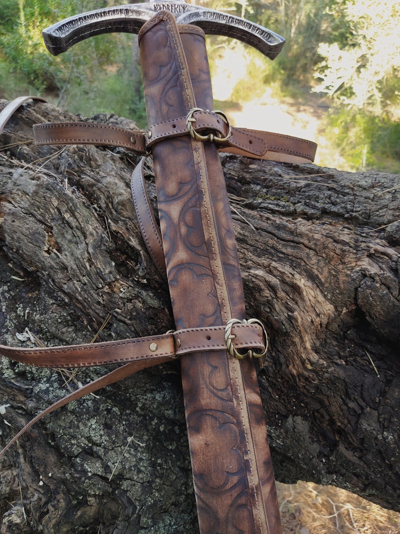Witcher LARP Scabbard Adjustable Sheath Sword - Etsy