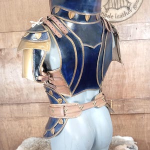 Leather Warlock Armor Cuirass Pattern: Dnd LARP Mage Chest (PDF ...