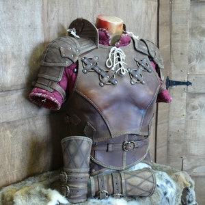 Leather Woman Kidney Belt Armor Pattern PDF Female Witcher LARP ...