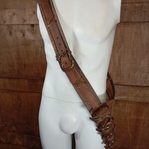 Leather Baldric Pattern: DIY LARP Musketeer Chest Belt (digital ...