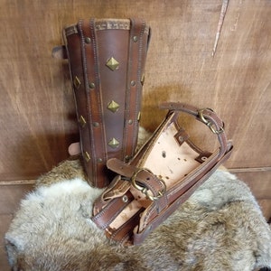 Leather Pattern Template DIY Witcher LARP Armour Medieval Leather Armor ...