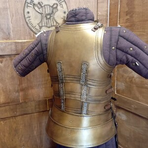 Leather Knight Armor PDF Template for LARP With Instructions - Etsy