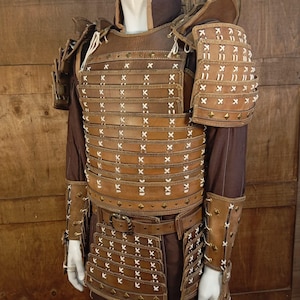 Leather Samurai Armor Bracers Pattern: DIY Ronin LARP (PDF) - Etsy