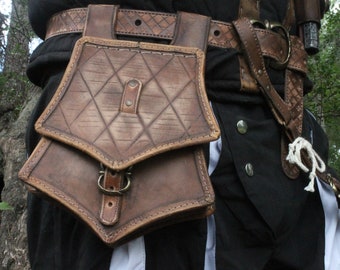 Leather Shoulder Armor Pattern PDF Witcher LARP Roleplay Medieval Do It ...