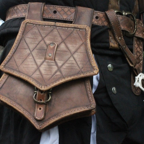 Medieval Bag Pattern PDF Larp Belt Pouch - Etsy Canada