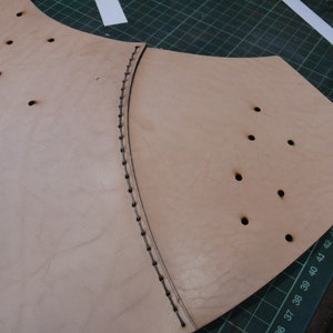 DIY Leather Armor Pattern: Female Witcher Cuirass - LARP Medieval ...