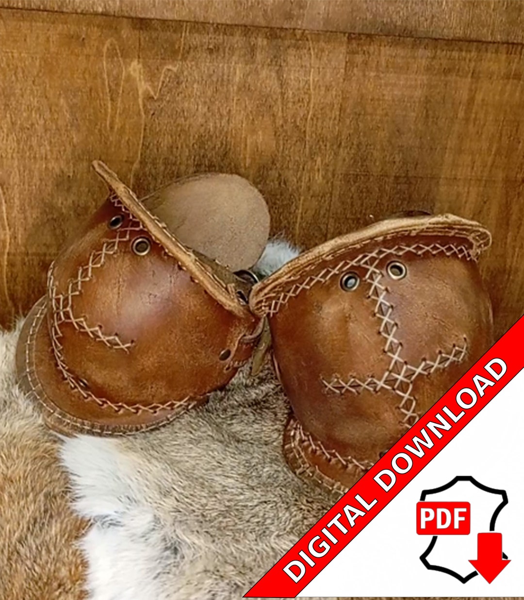 Leather Pattern, LARP Elbow Armor Leather Armour Roleplay Template - Etsy