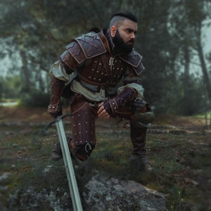 DIY Leather Armor Pattern: Witcher LARP Medieval Cuirass (PDF Guide) - Etsy