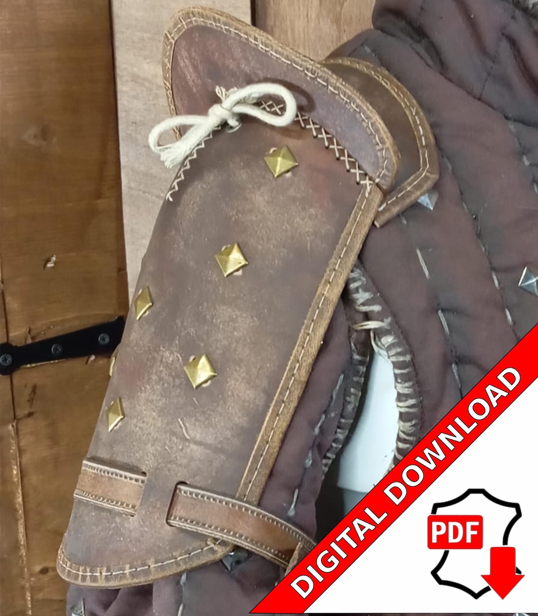 Leather Pattern DIY Shoulder Armor Template Witcher Style Larp Armor - Etsy