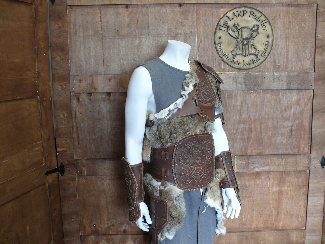 Leather Viking Armor Cuirass Pattern: DIY Medieval LARP (PDF) - Etsy
