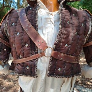 Leather Pattern DIY Witcher LARP Leather Baldric Rogue Chest Belt ...