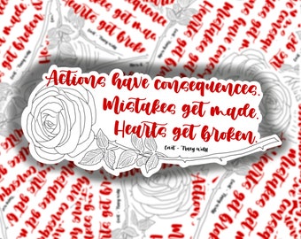 Crave Sticker / Tracy Wolff Crush Covet Hudson Vega Jaxon - Etsy