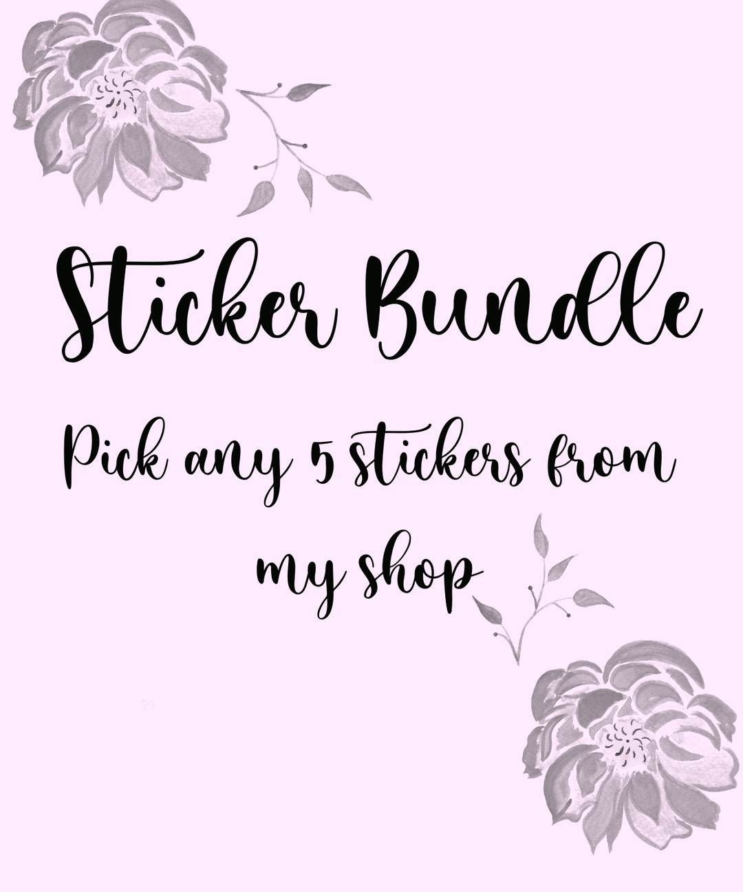 Sticker Bundle - Etsy