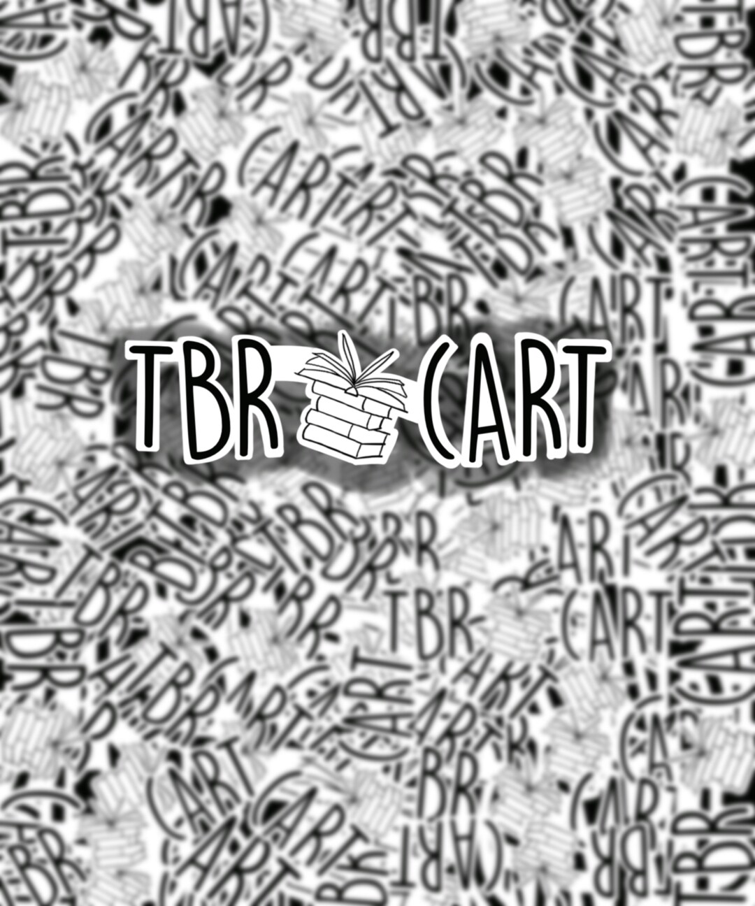 TBR Cart Sticker - Etsy