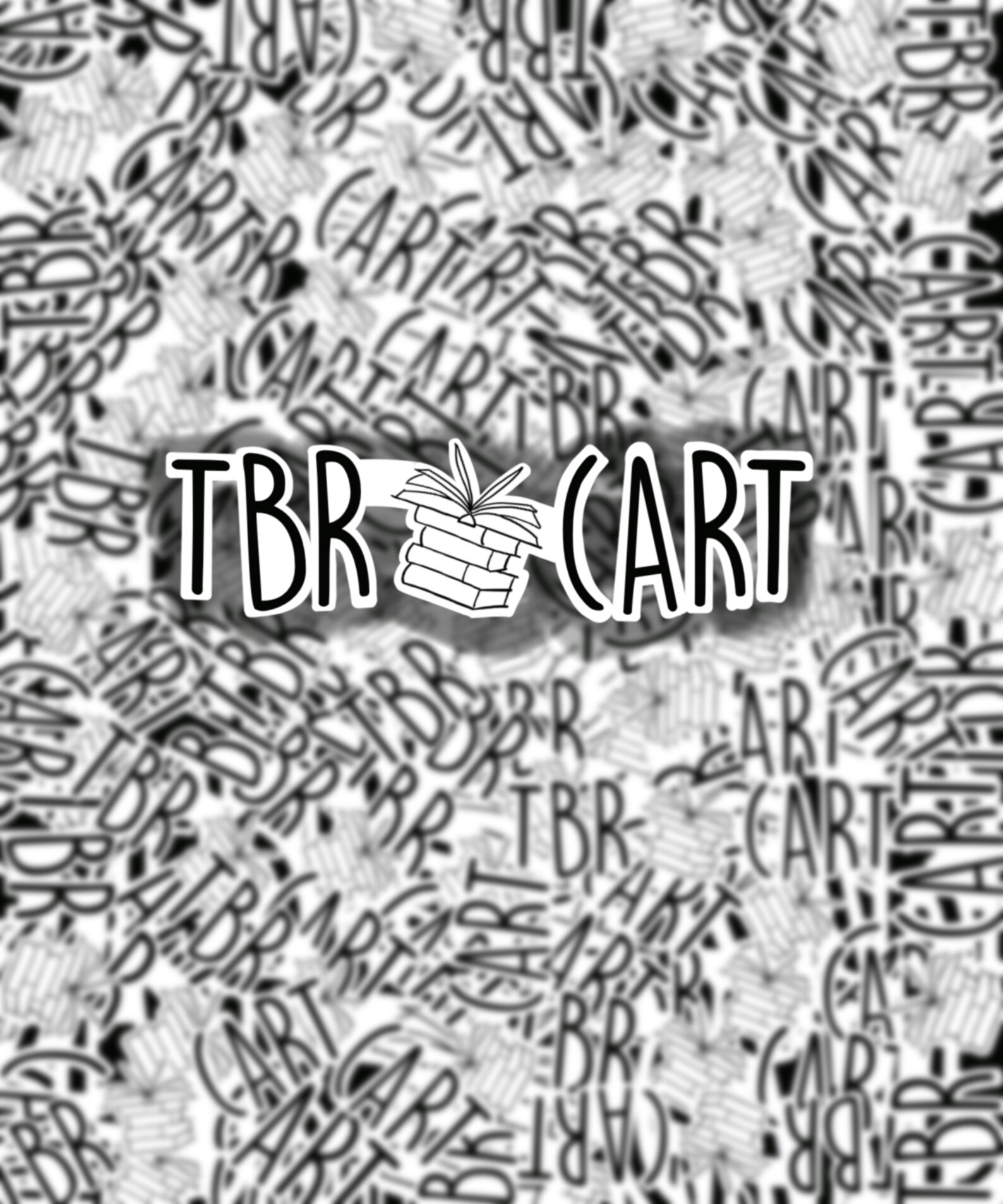 TBR Cart Sticker | Etsy