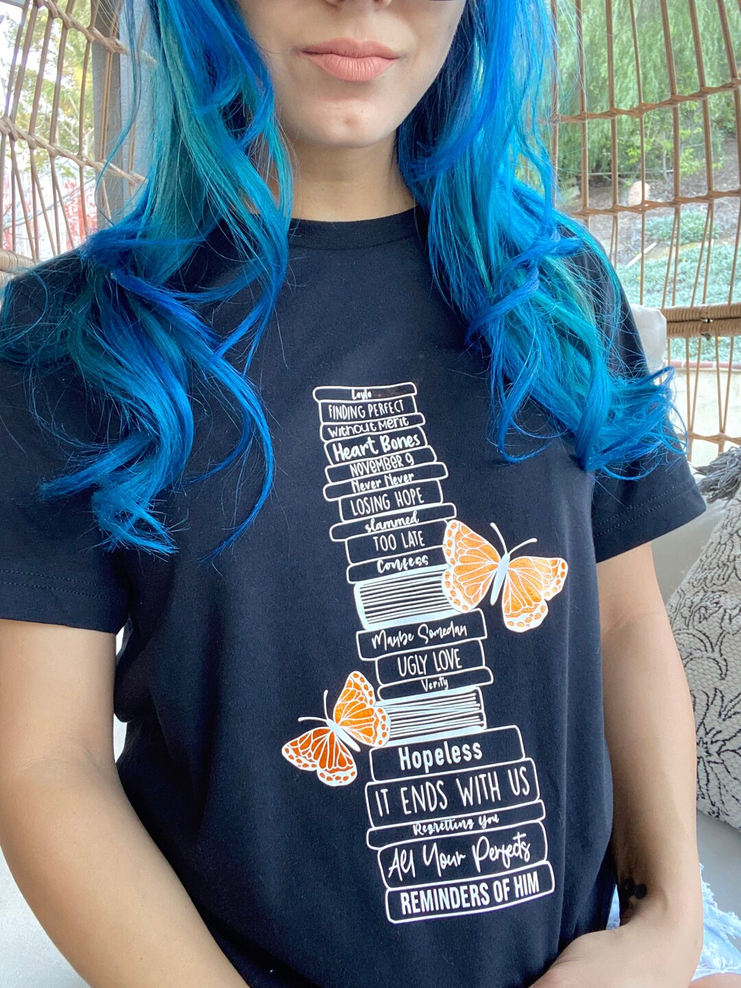 Colleen Hoover Book Stack T-shirt - Etsy