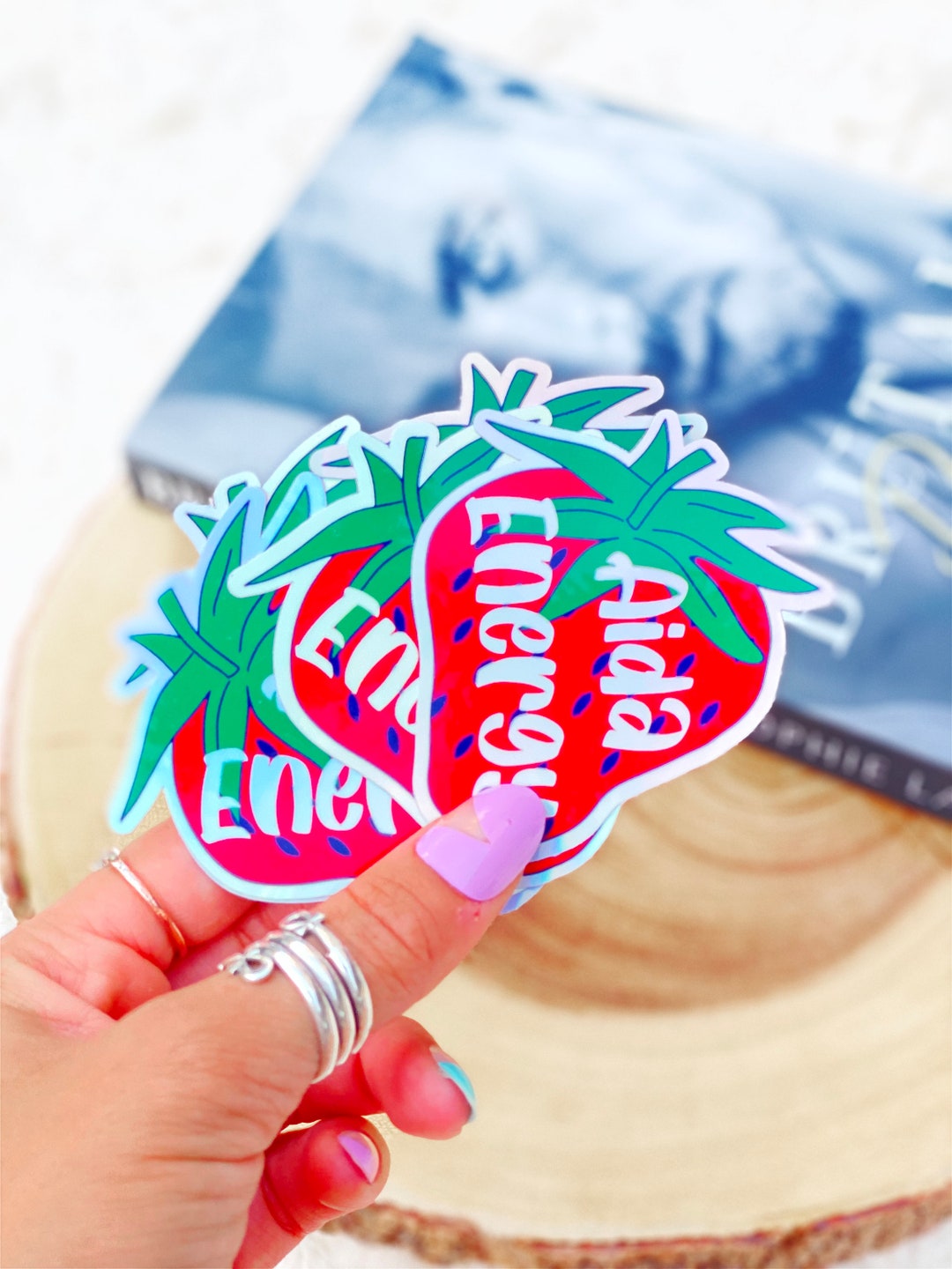 Aida Energy Always Holographic Sticker - Etsy