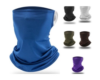 Neck Gaiter With Ear Loop | Etsy