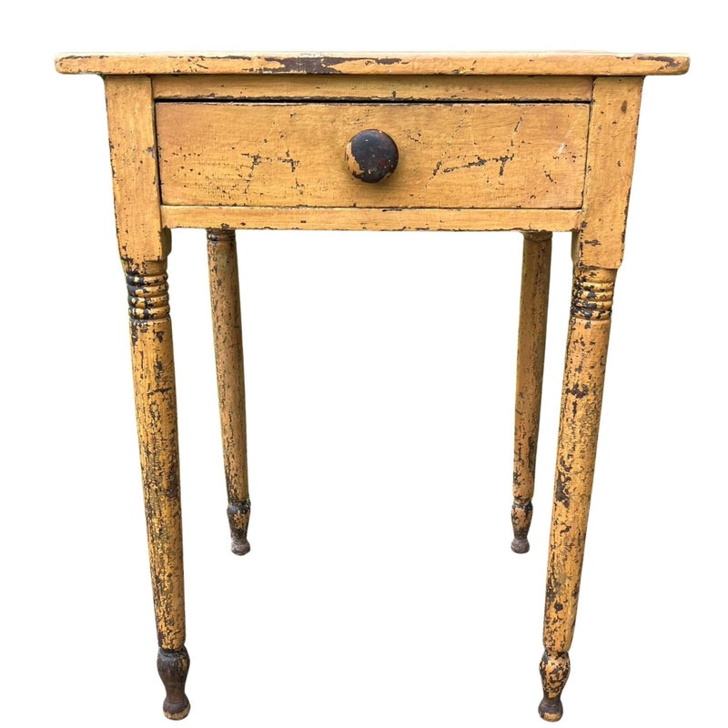 Primitive Side Table - Etsy