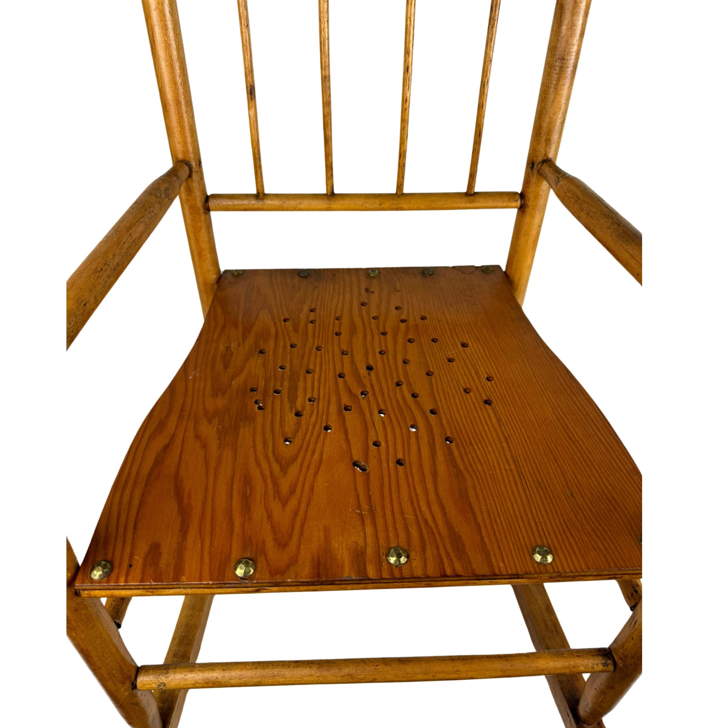 Vintage Childs Rocker Rocking Chair Wood Stick Rocker 1930s - Etsy