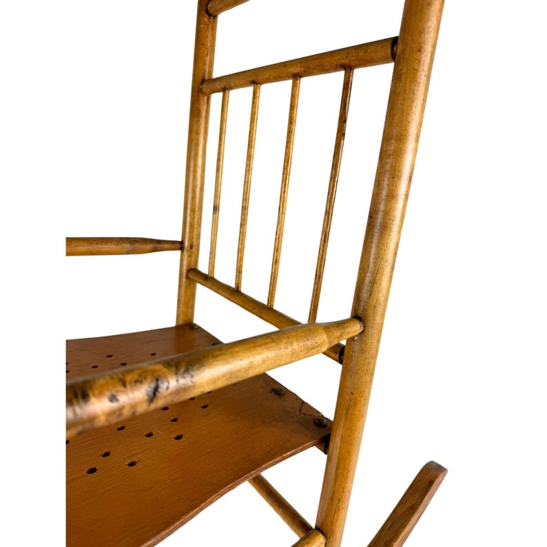 Vintage Childs Rocker Rocking Chair Wood Stick Rocker 1930s - Etsy