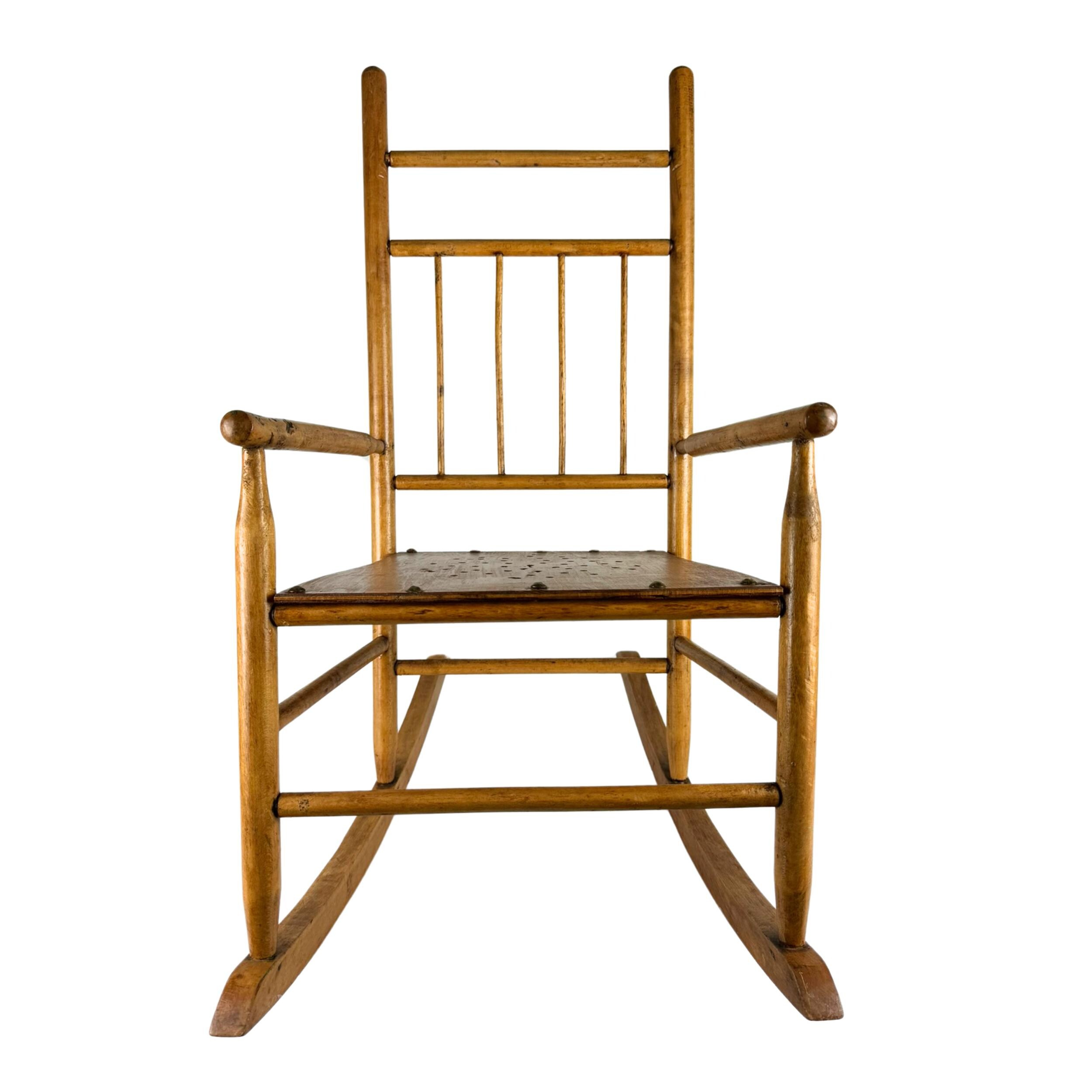 Vintage Childs Rocker Rocking Chair Wood Stick Rocker 1930s - Etsy