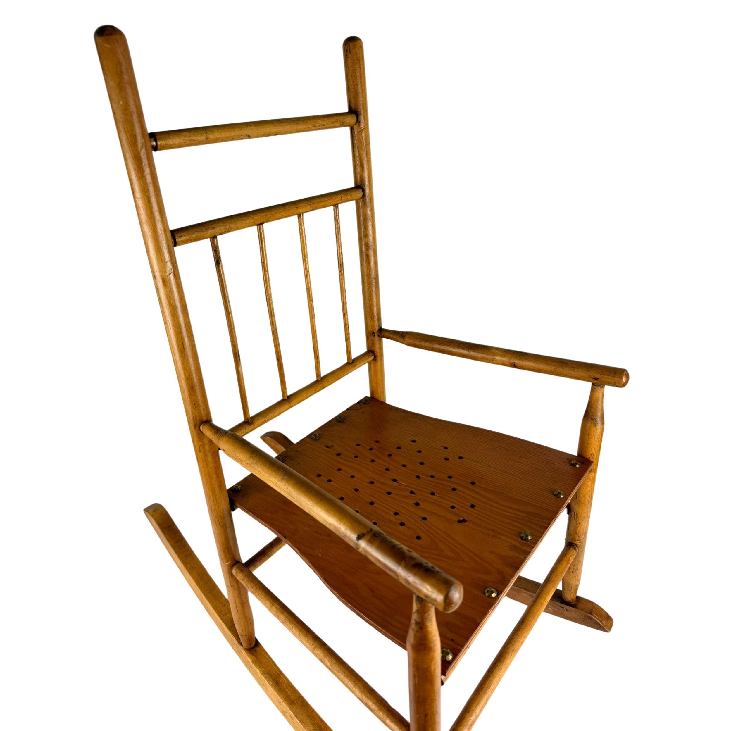 Vintage Childs Rocker Rocking Chair Wood Stick Rocker 1930s - Etsy