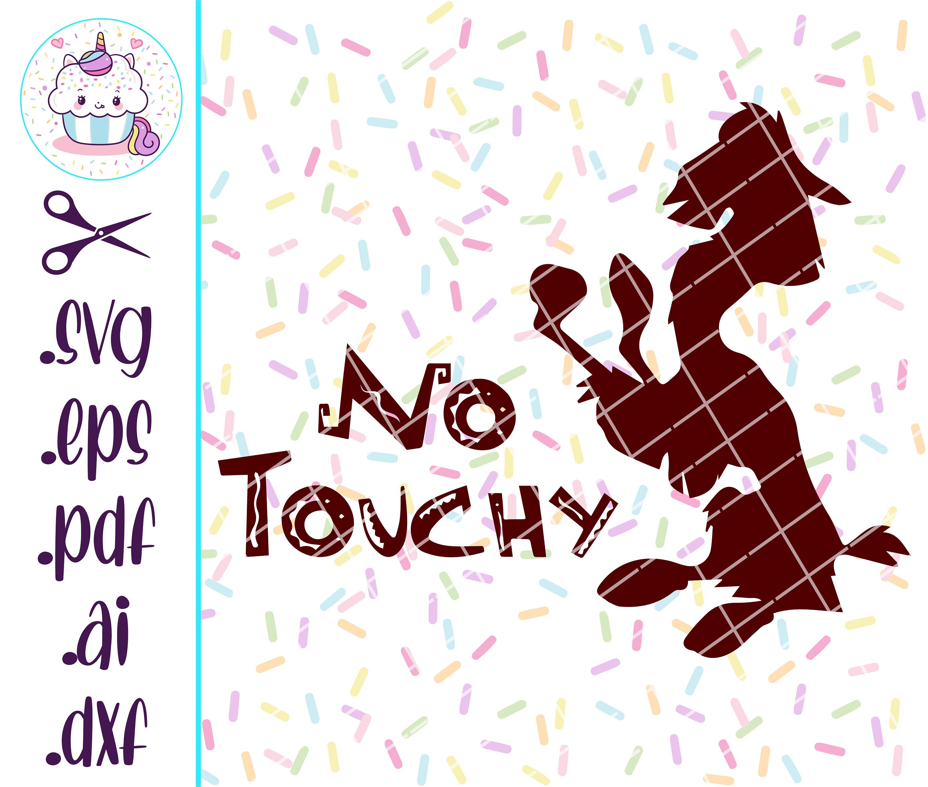 No Touchy Kuzco Emperor's New Groove Vector Digital | Etsy