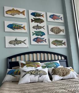 The Full Tank Original Art Canvas Print 18x36 - Etsy