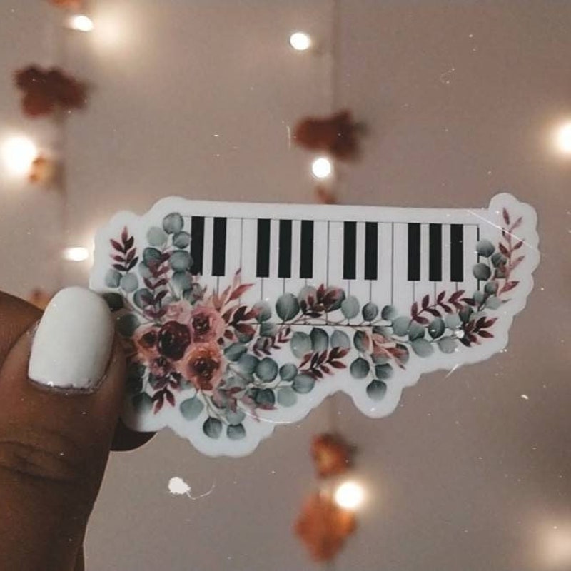 Piano Keyboard Key Stickers - Etsy