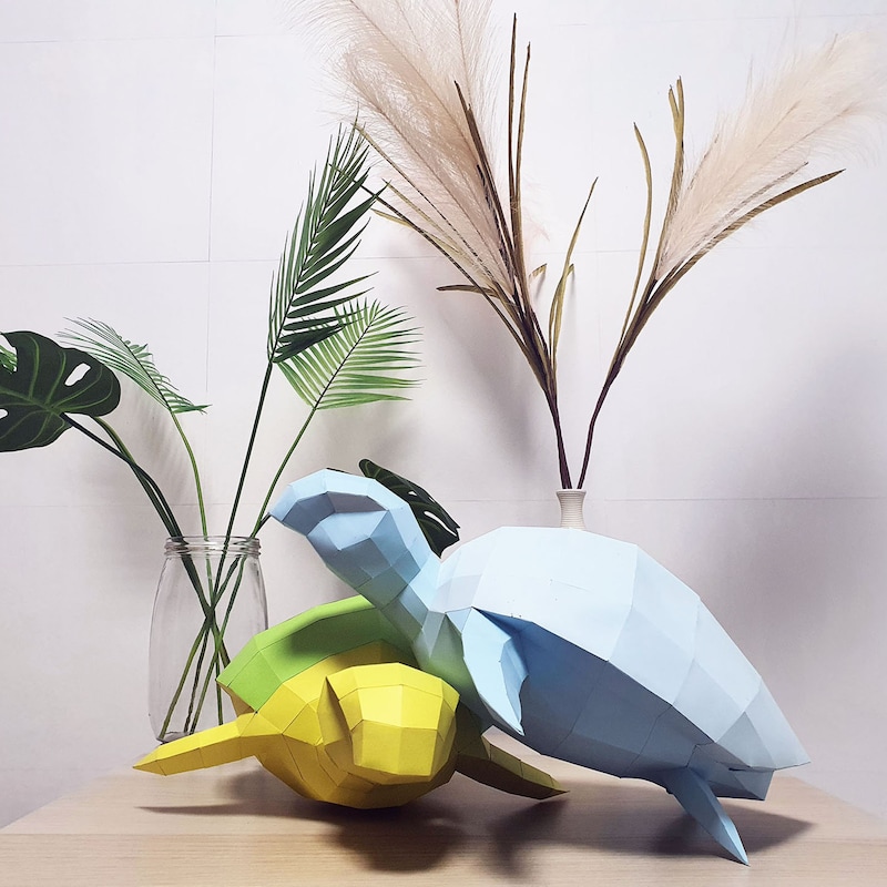 Low Poly Papercraft - Etsy