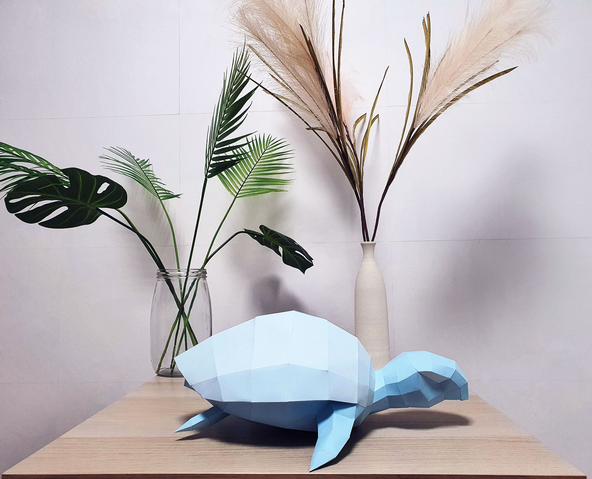 3D Papercraft A Turtle: Low Poly Papercraft Template PDF,SVG Template ...