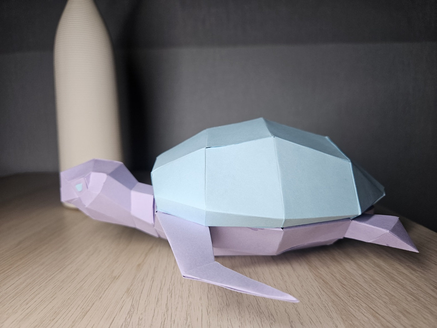 3D Papercraft A Turtle (ver 2.0) : Low Poly Papercraft Template PDF,SVG ...