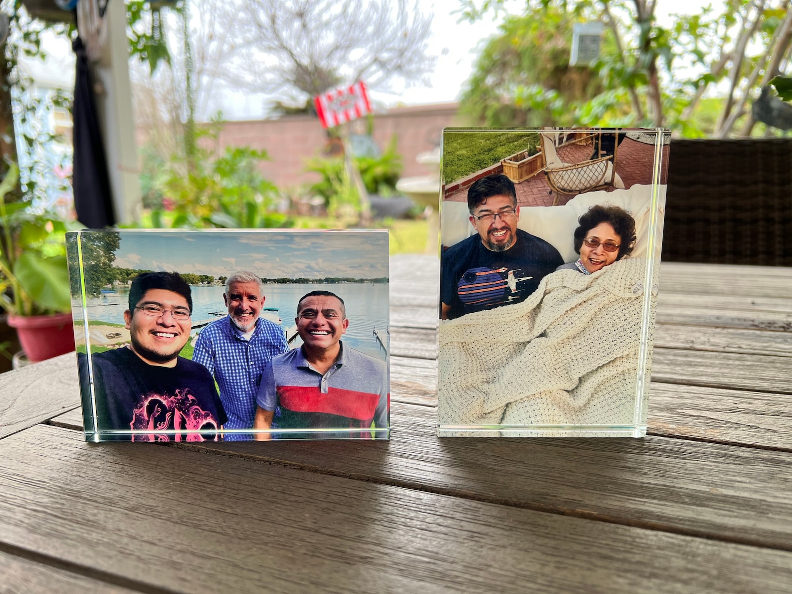 Glass Photo Block Personalize Your Home With an Elegant - Etsy