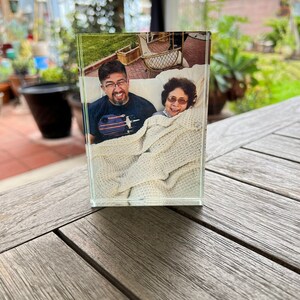 Glass Photo Block | Personalize Your Home With an Elegant Glass Photo ...