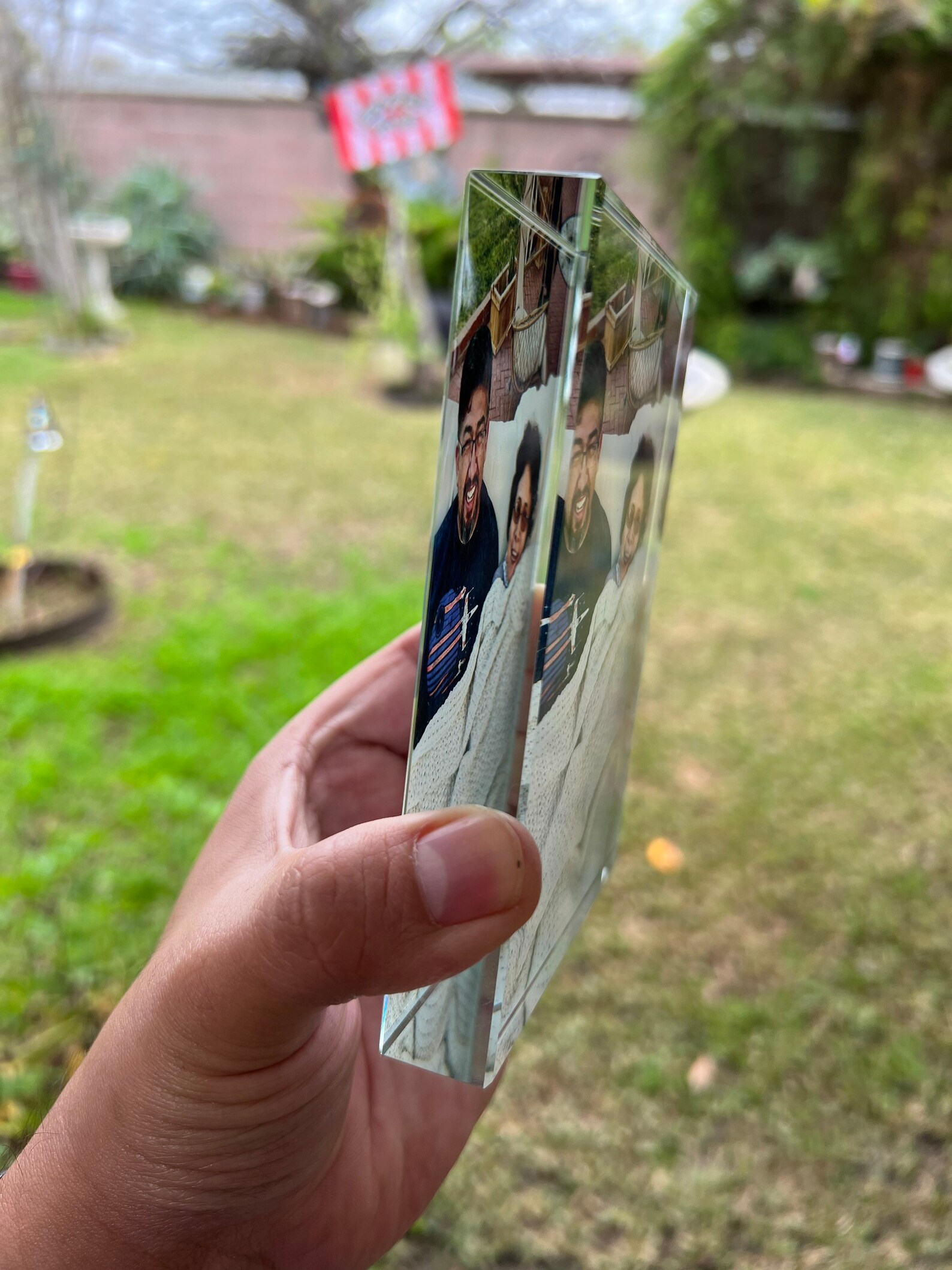 Glass Photo Block Personalize Your Home With an Elegant - Etsy