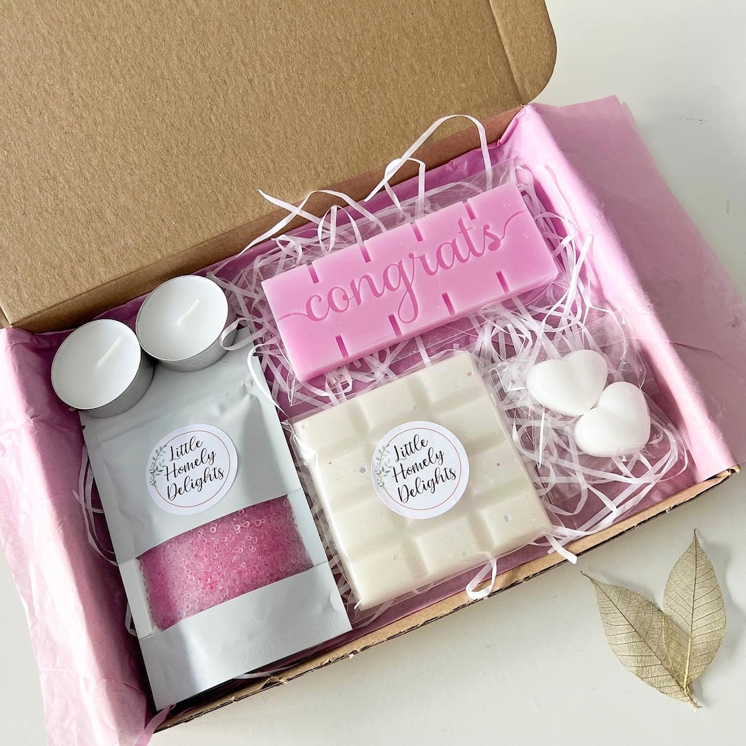 Congrats Gift Box, Congrats, Celebratory Wax Melt Gift Set, Letterbox ...