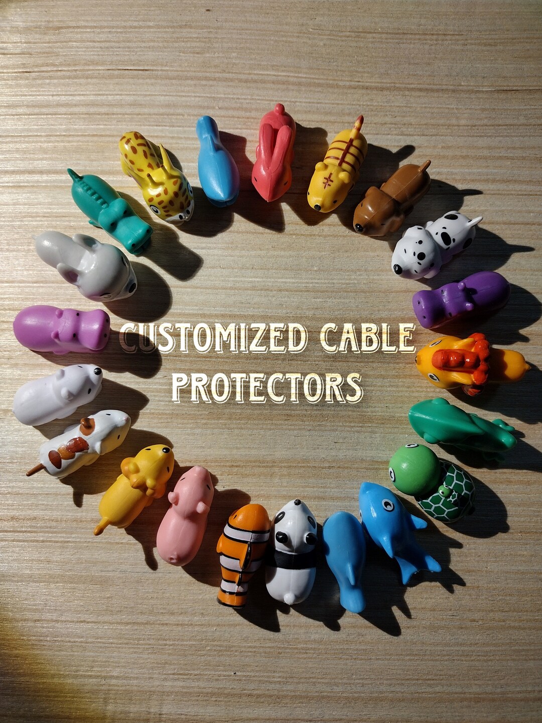 Cable Protector Animals - Custom Cablebite Animals - Etsy