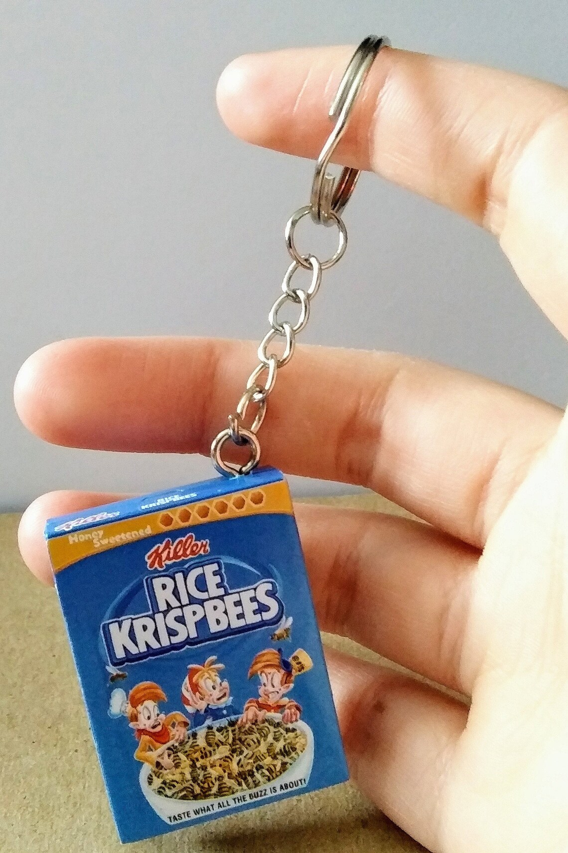 Rice Krispbees Wacky Packages Minis Keychain - Etsy