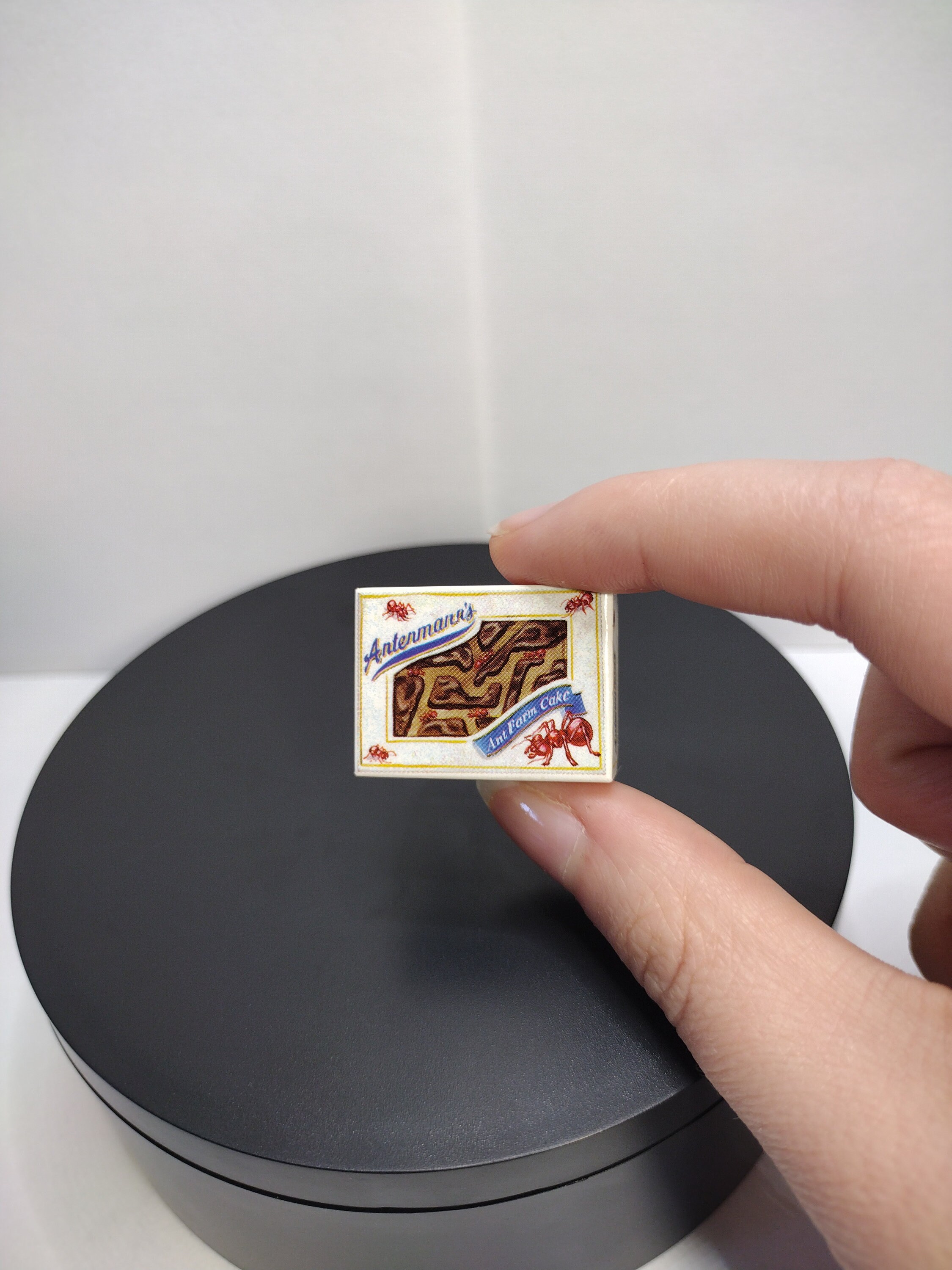 Wacky Packages Minis Pin Antenmann's Ant Farm Cake Pin Whacky Package ...