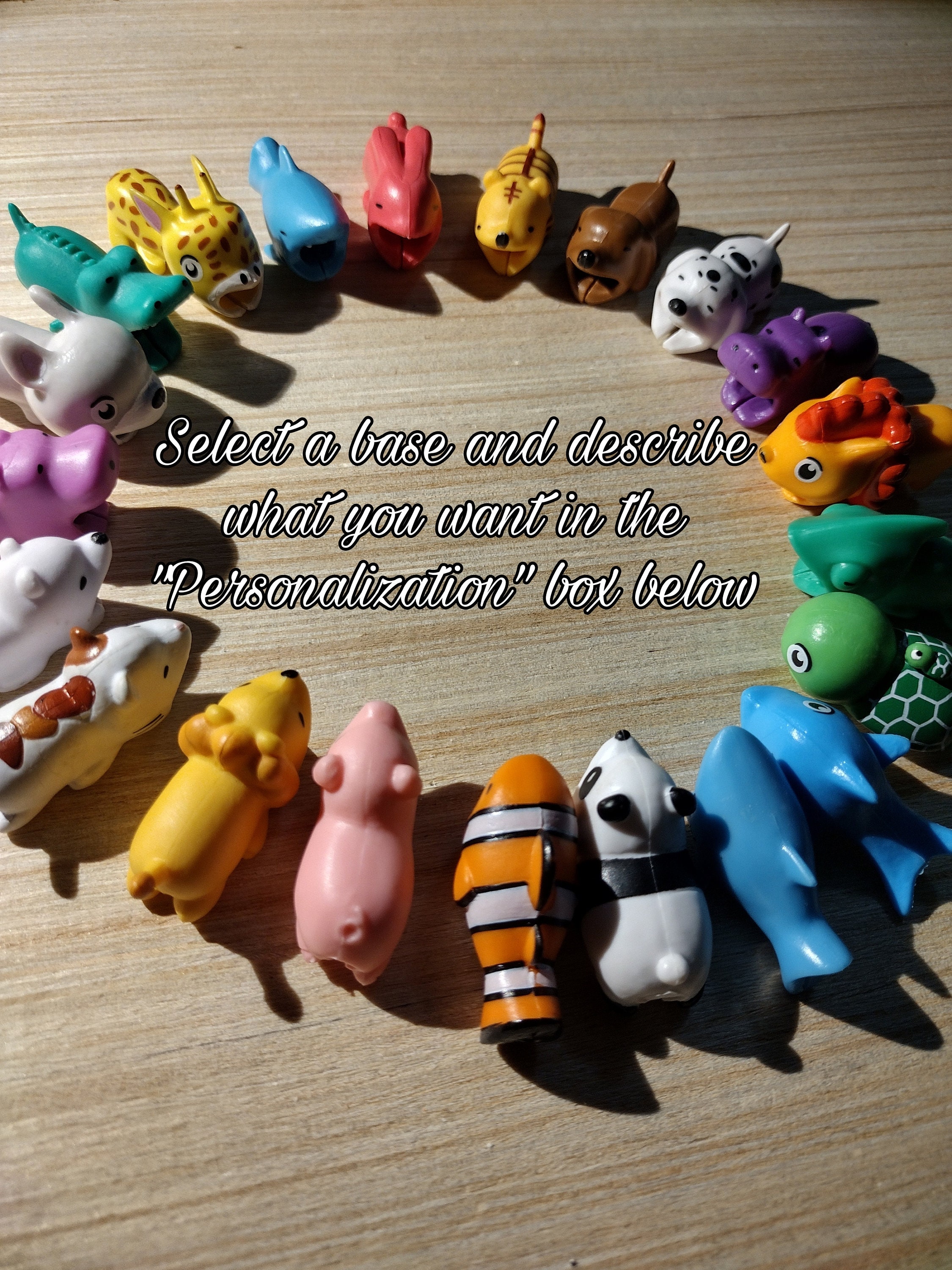 Cable Protector Animals Custom Cablebite Animals - Etsy