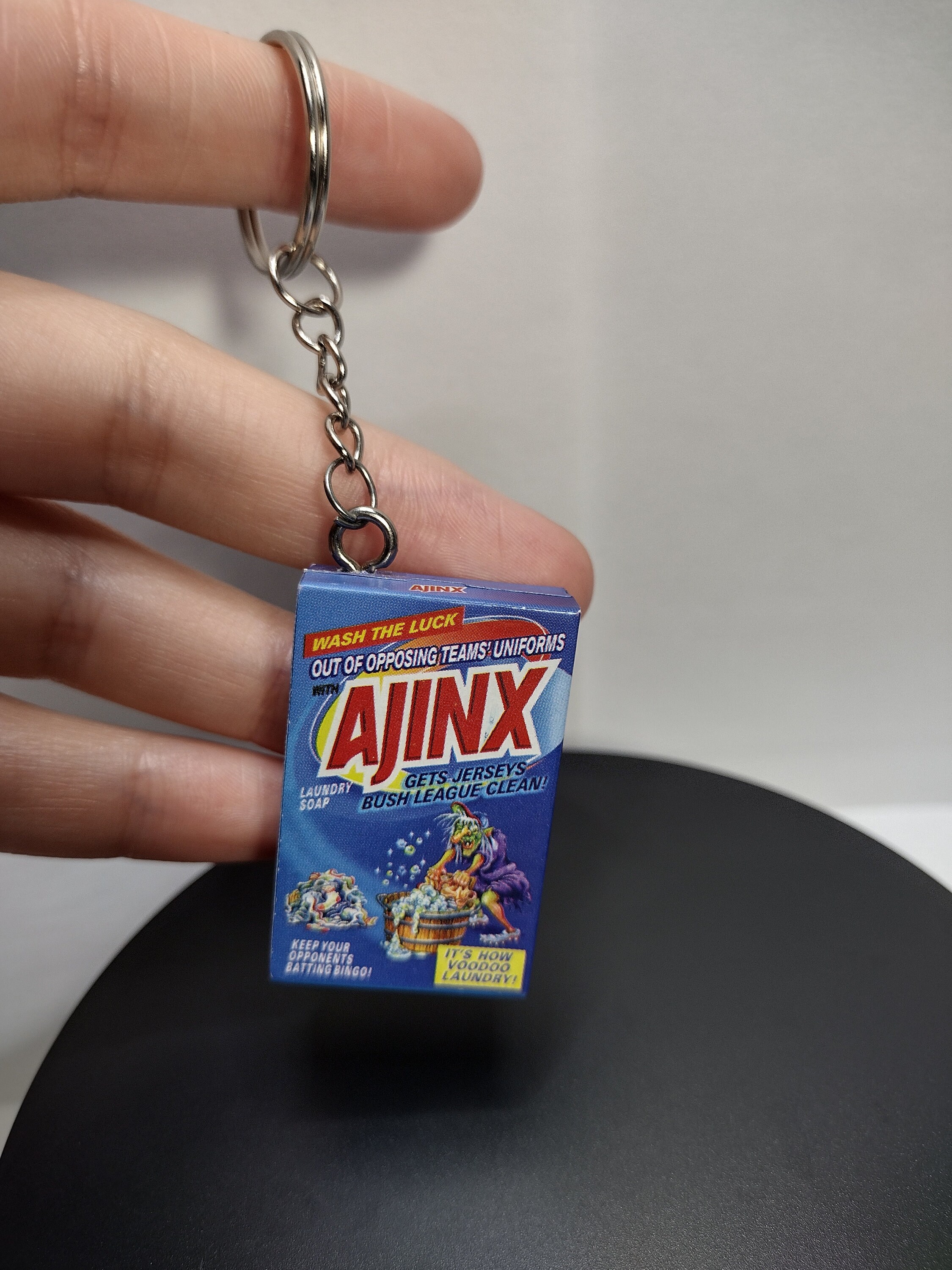 Wacky Packages Minis Keychain | Ajinx Keychain | Whacky Package Charm ...
