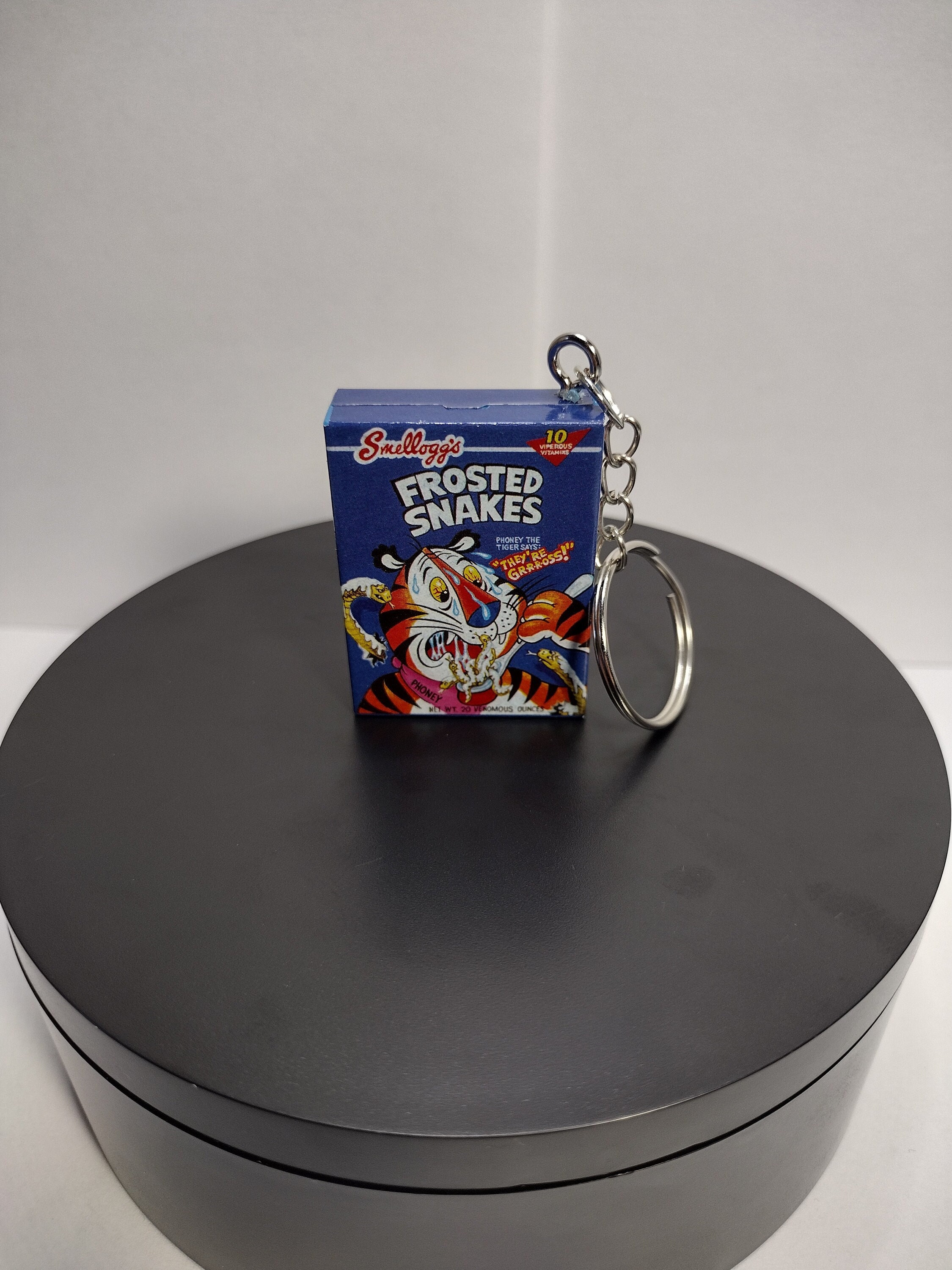 Wacky Packages Minis Keychain | Frosted Snakes Keychain | Whacky ...