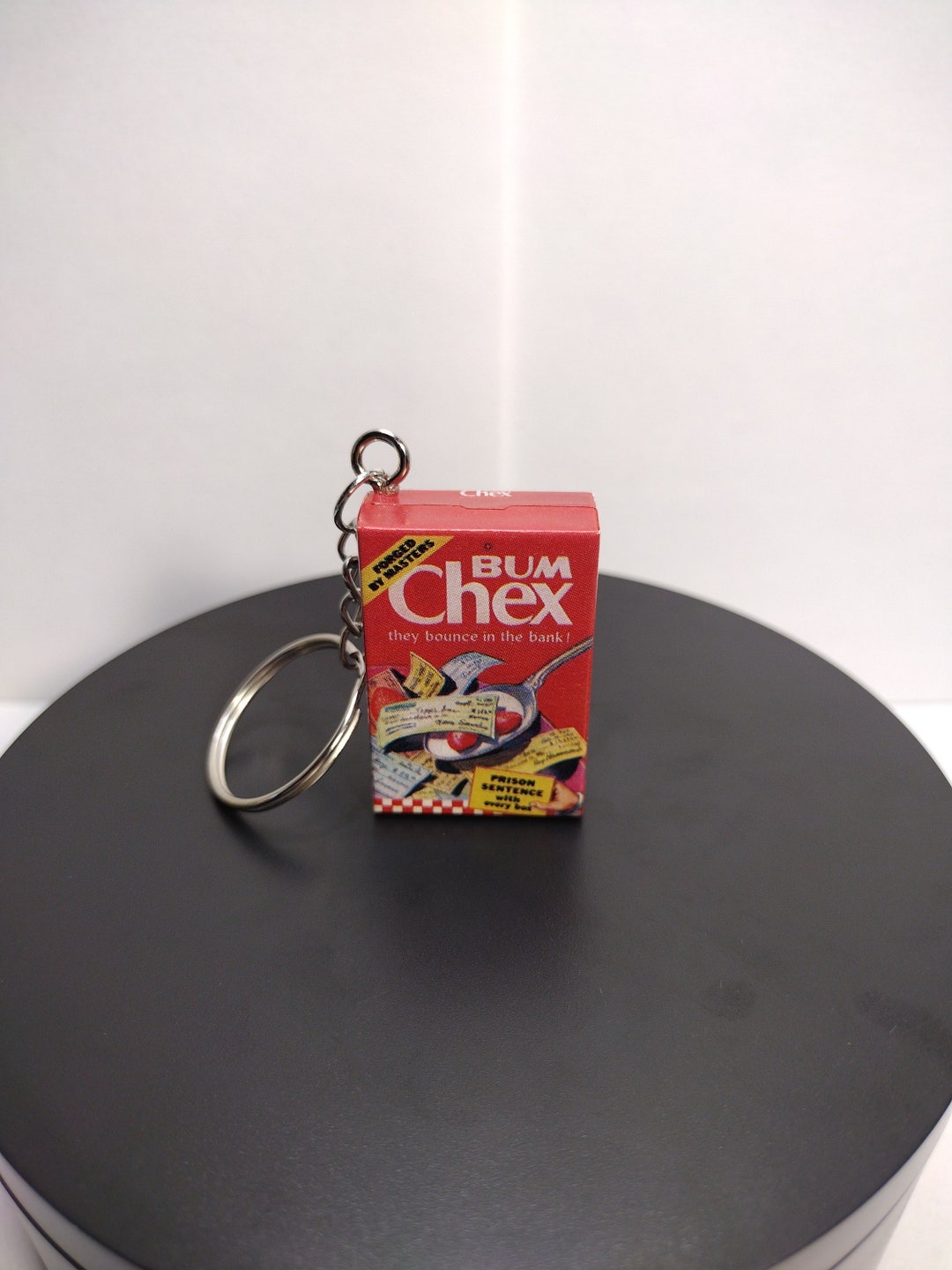 Wacky Packages Minis Keychain | Bum Chex Keychain | Whacky Package ...
