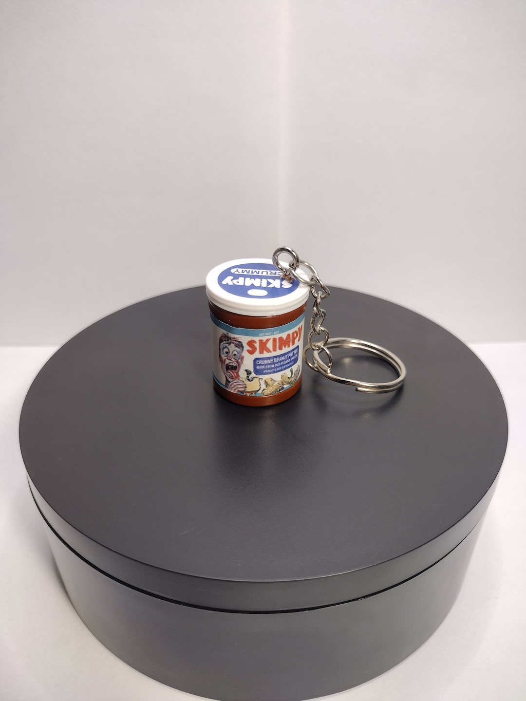 Wacky Packages Minis Keychain Skimpy Crummy Peanut Butter Keychain ...