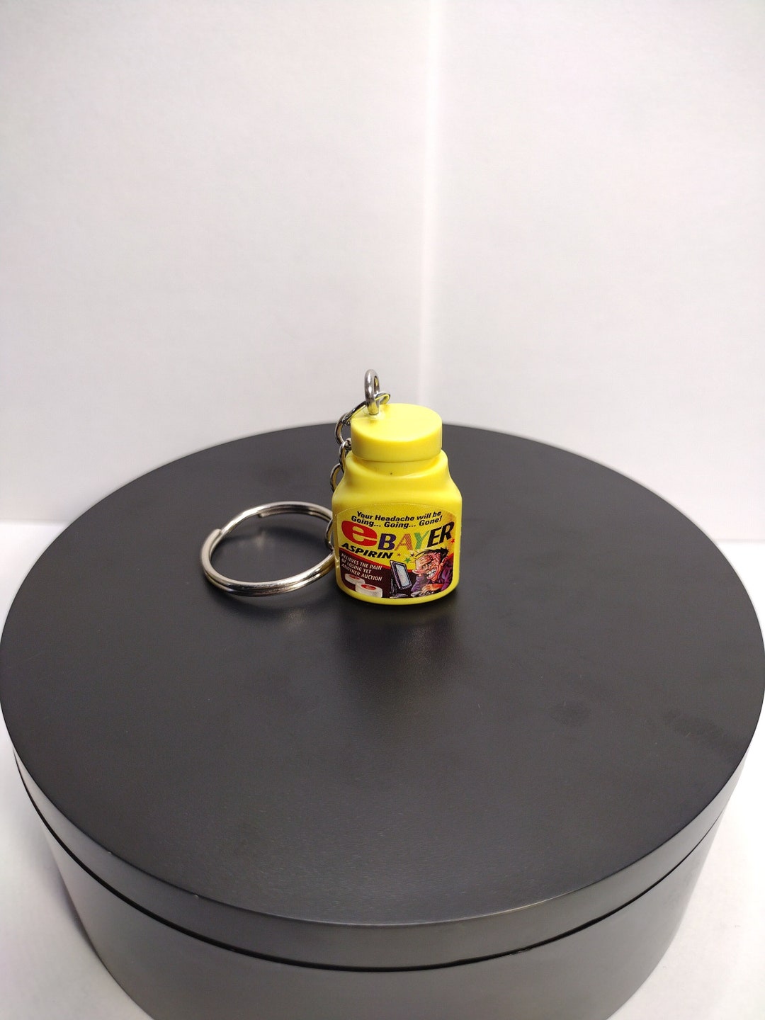 Wacky Packages Minis Keychain | Ebayer Aspirin Keychain | Whacky ...