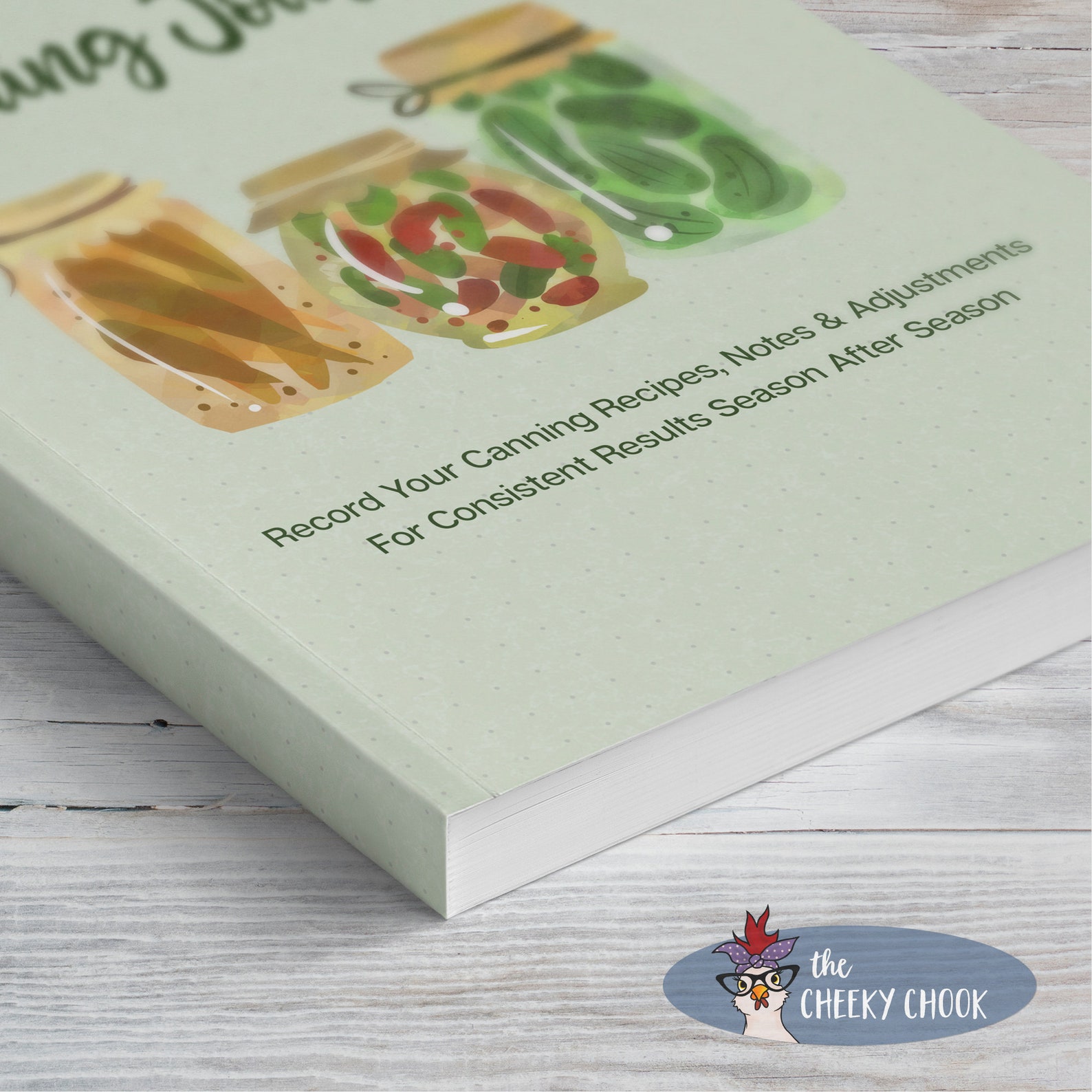Canning Journal: Keep Track of Canning Recipes and Adjustments - Etsy