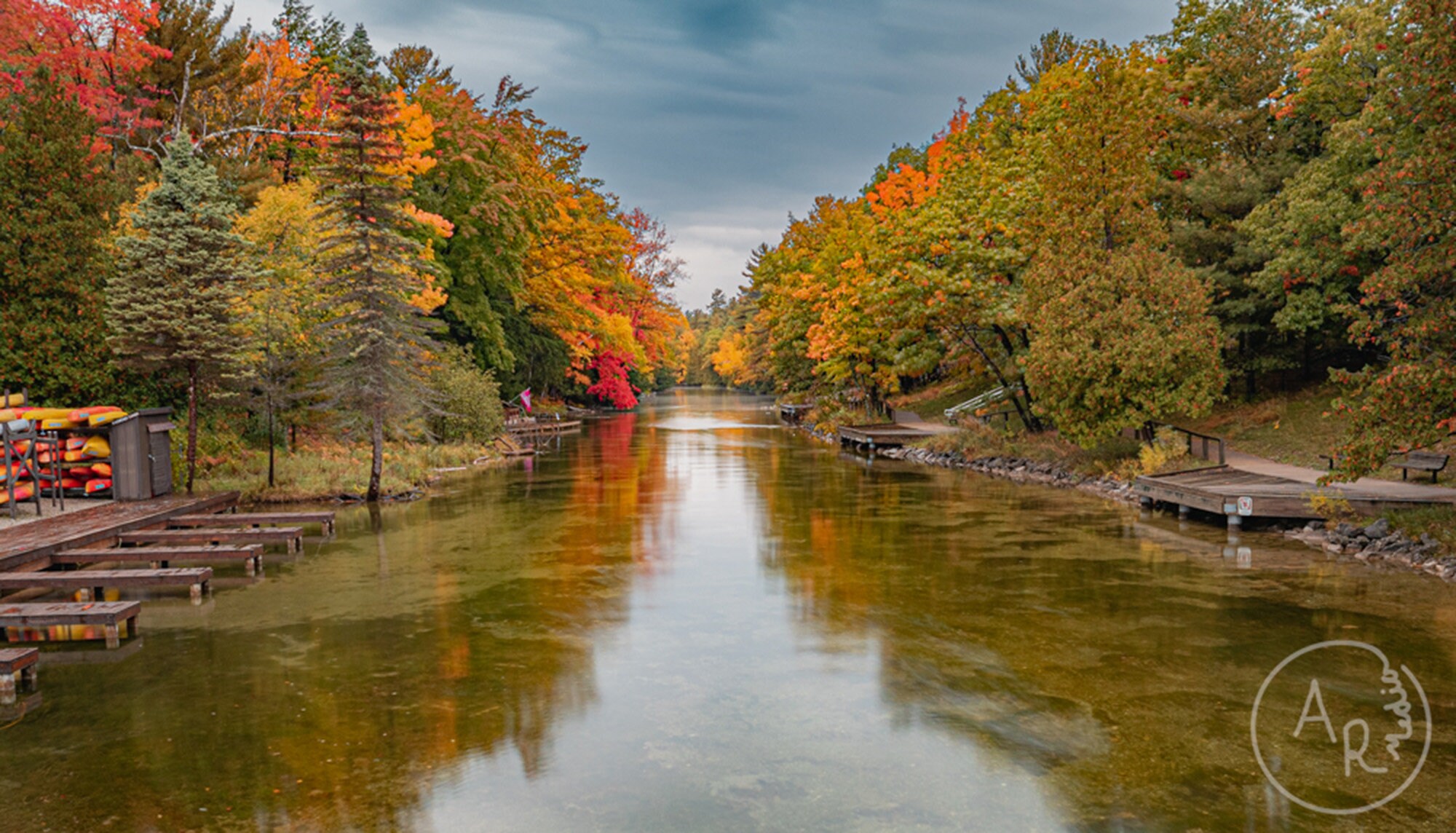 Fall River Long Exposure, Nature Photography, Autumn Photography, Long ...