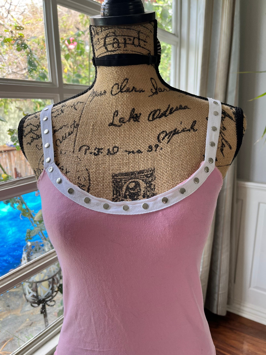 Tank With Stud Straps - Etsy